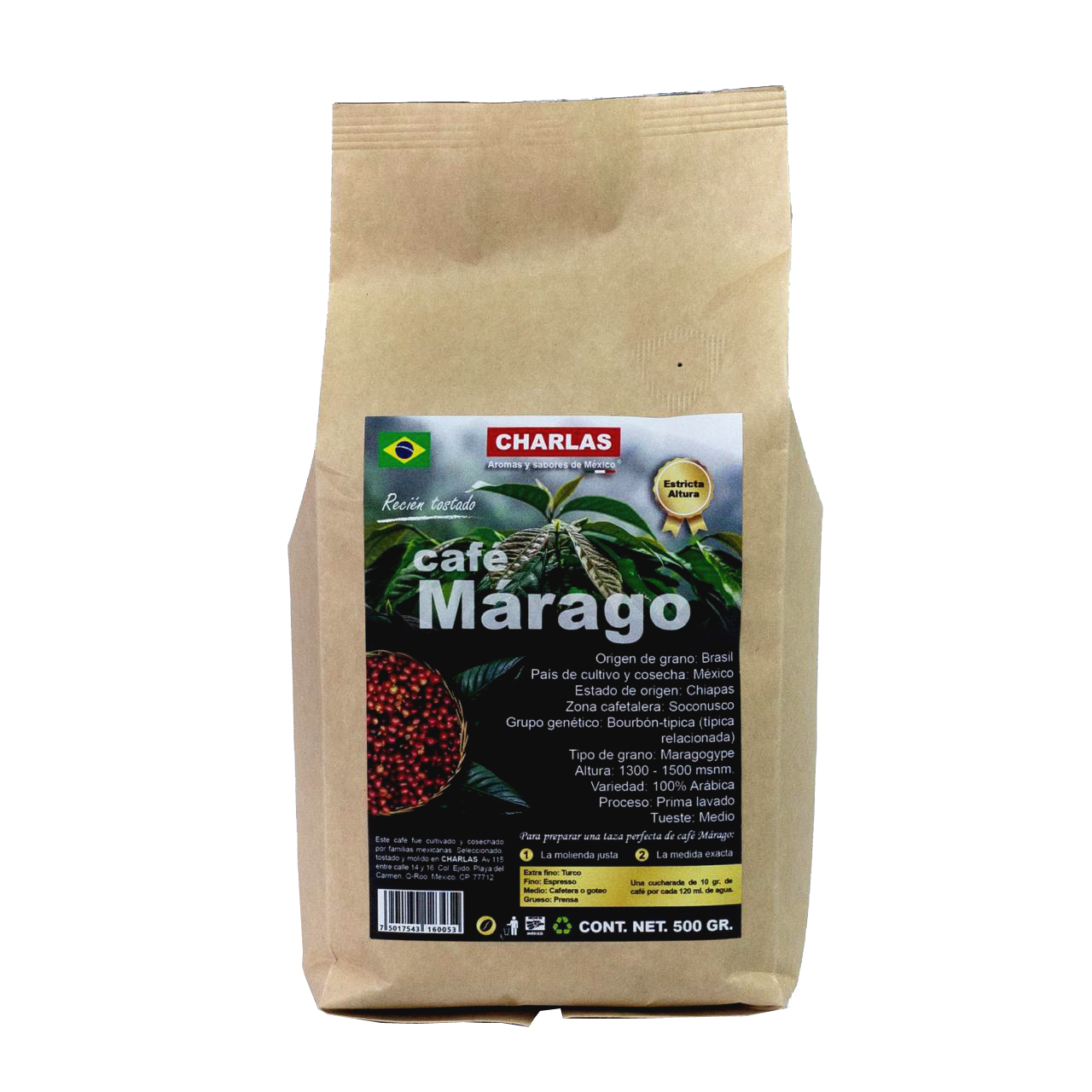 Café Márago Excelso 500 grs. – Charlas Café®